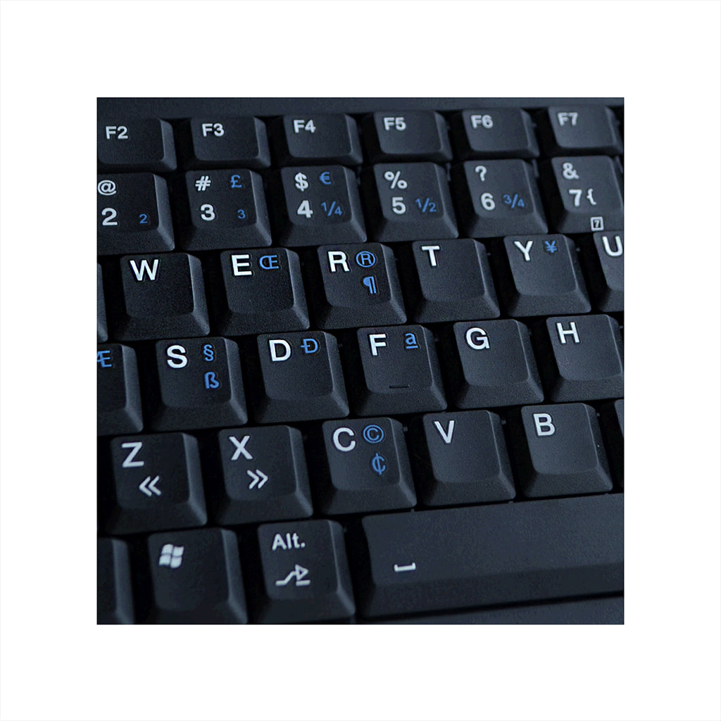 Clavier normalisé ACNOR, Français, 11", avec fil, modèle EKBAST83T5UB ...